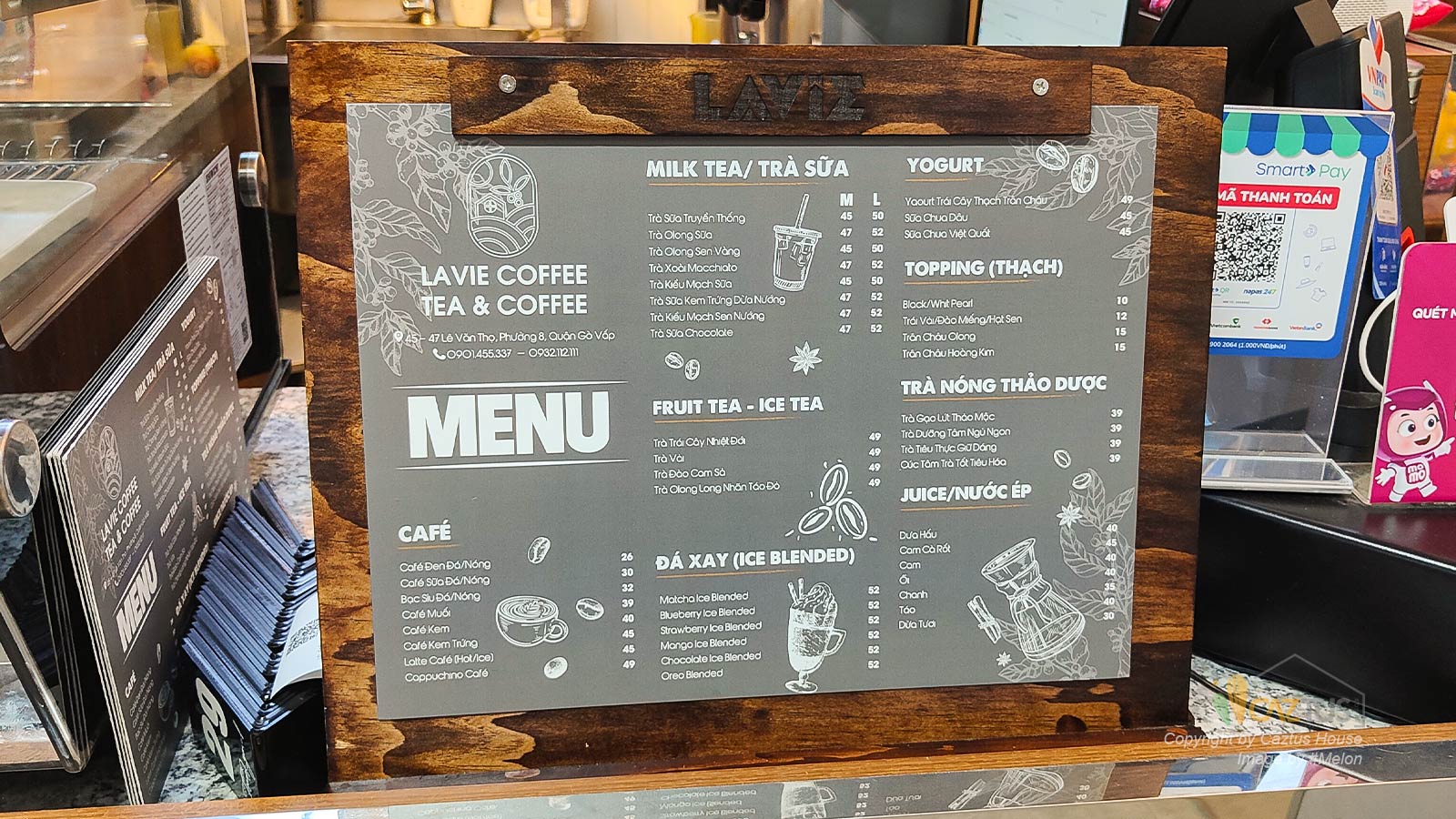 LAVIE COFFEE GÒ VẤP – QUÁN CAFE VIBE HÀN CỰC XINH | CAZTUS HOUSE